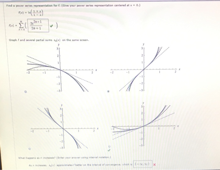 Solved Find a power series representation for f. (Give your | Chegg.com