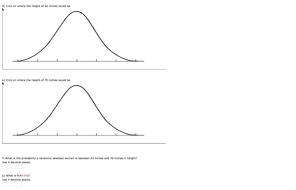 Solved Click here to open the distribution applet Heights | Chegg.com