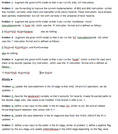 Solved timescale lns / lps /the CPU module from 4. 13.4 of | Chegg.com