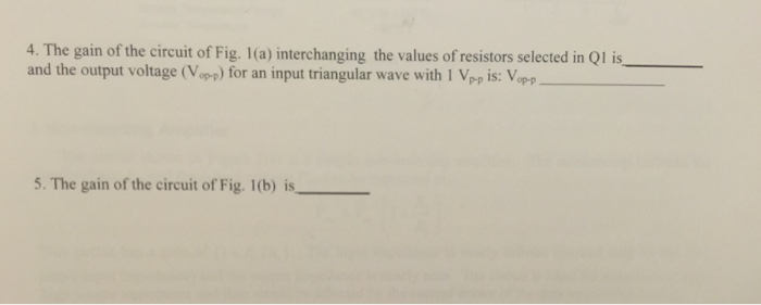 Solved U2 N 741 Vout R2 R1 Fig. I(a) Fig. 1(b) | Chegg.com
