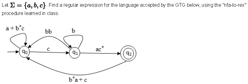 Solved Let Sigma = {a, b, c} Find a regular expression for | Chegg.com