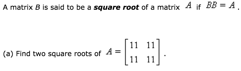 Solved Enter the positive squrare roots first and then the | Chegg.com