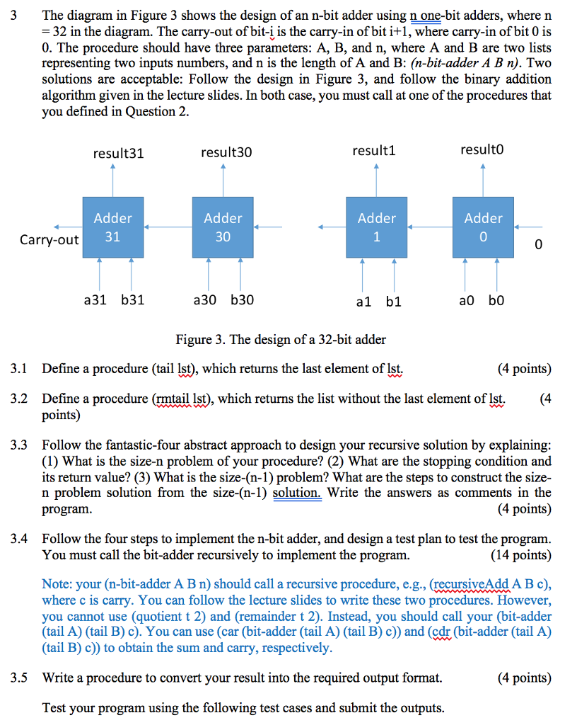 3 The diagram in Figure 3 shows the design of an | Chegg.com