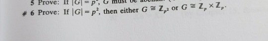 Solved 4 Conclude that if G/C is cyclic, then G is abelian. | Chegg.com