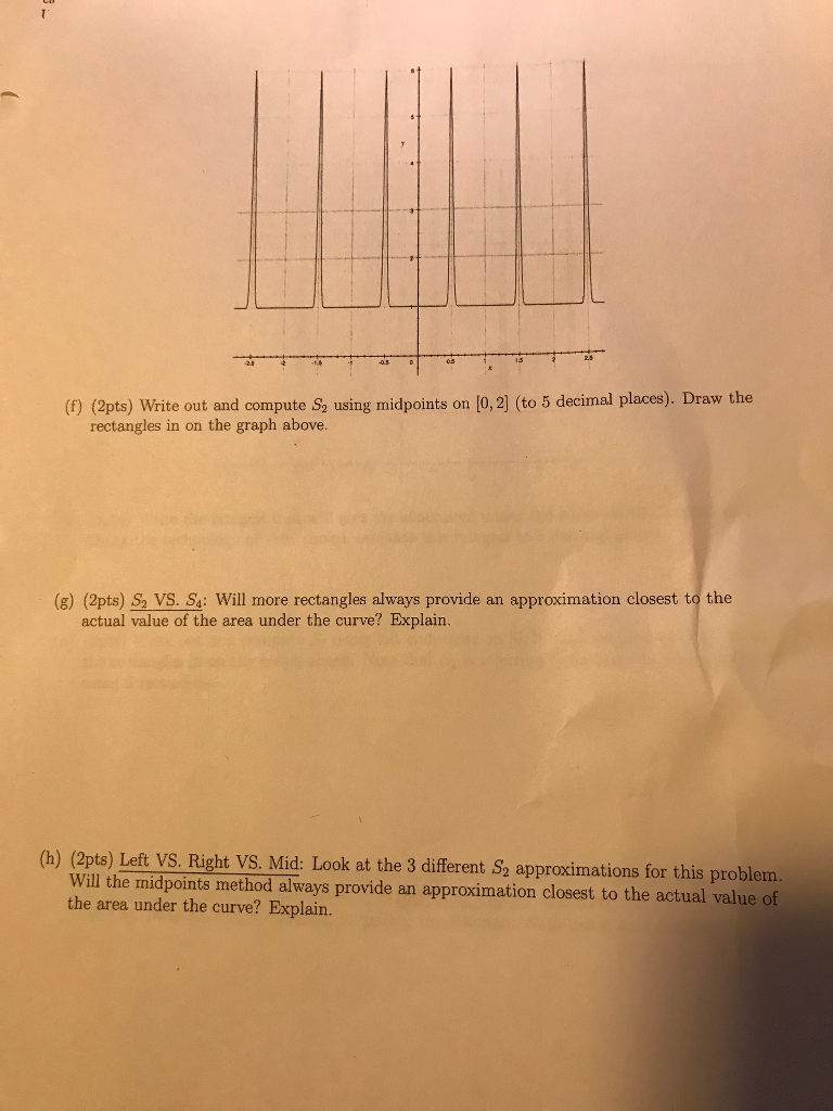 Solved Math 160: Lab 4 Due 8 November 2017 in class I. | Chegg.com