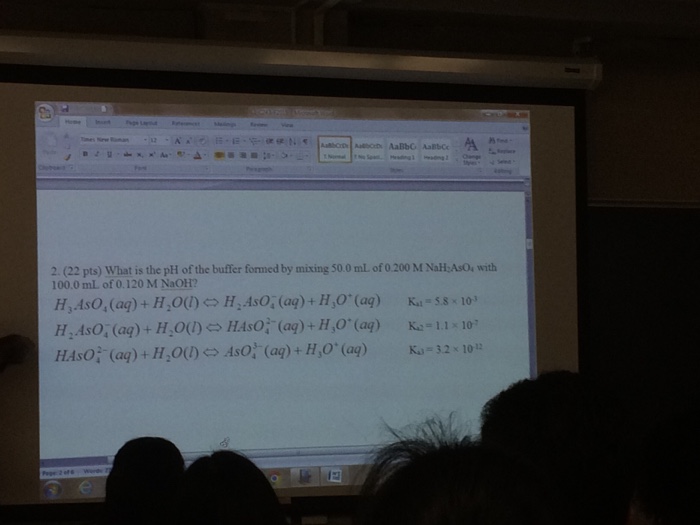 Solved What is the pH of the buffer formed by mixing 50.0 | Chegg.com