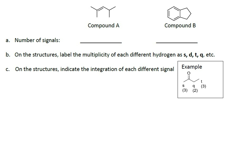 Number of signals: On the structures, label the | Chegg.com