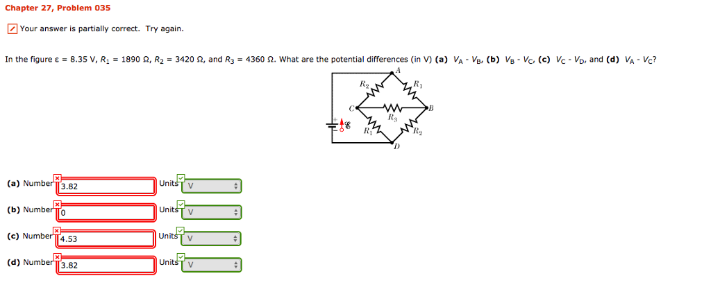 Solved Chapter 27, Problem 035 Your answer is partially | Chegg.com