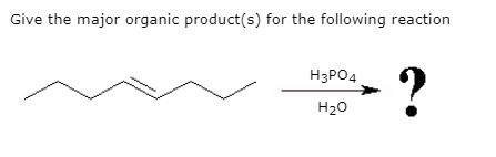 Solved draw the following reactions. if no reaction then | Chegg.com