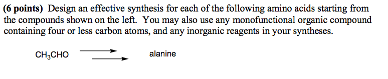 Solved Design an effective synthesis for each of the | Chegg.com