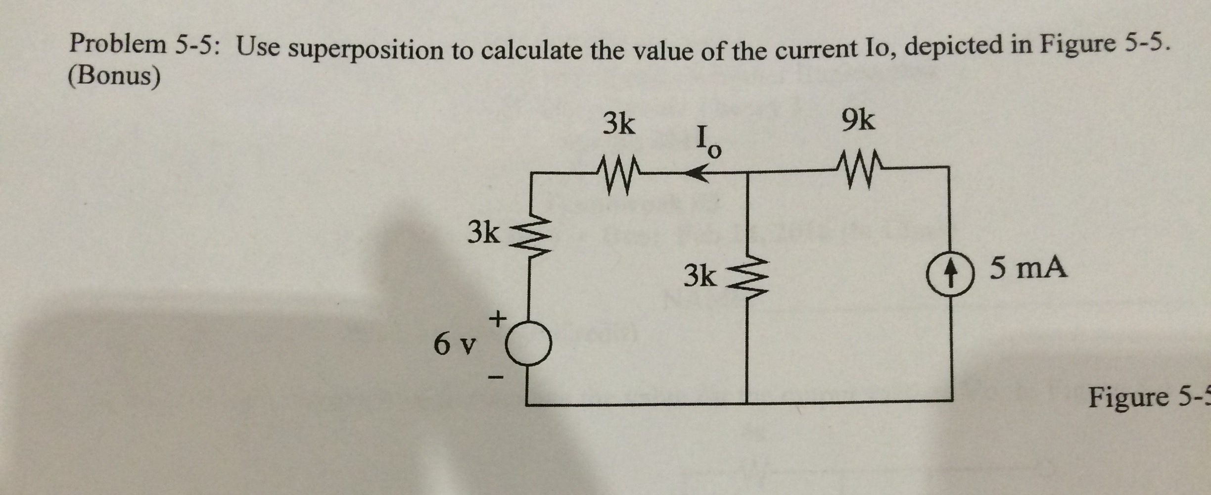 Solved Use superposition to calculate the value of the | Chegg.com Solved Use superposition to calculate the value of the | Chegg.com