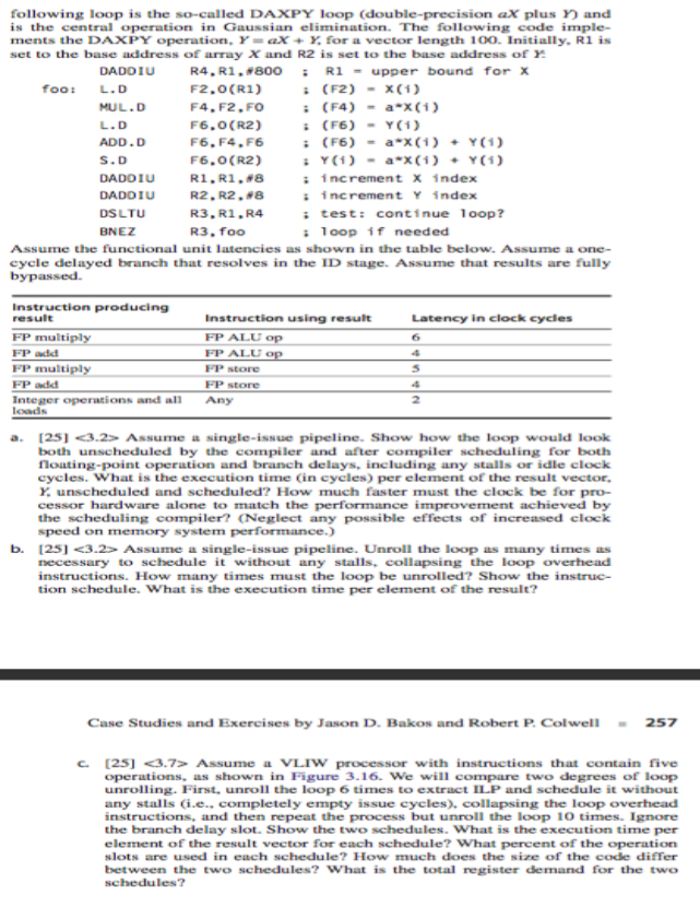 In this exercise, we look at how software techniques | Chegg.com