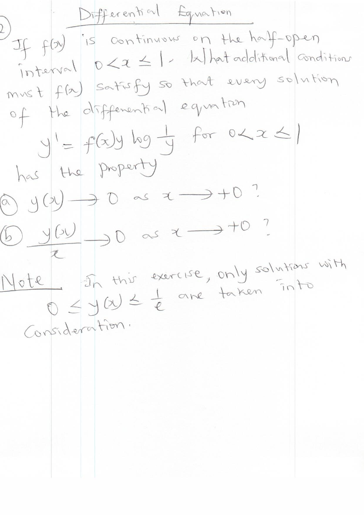 Solved If f(x) is continuous on the half-open interval 0