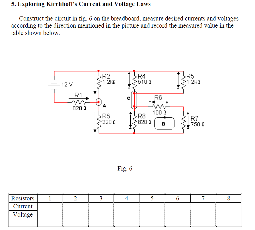 Solved 5.a Apply Kirchhoff’s Current Law (KCL) to the node | Chegg.com