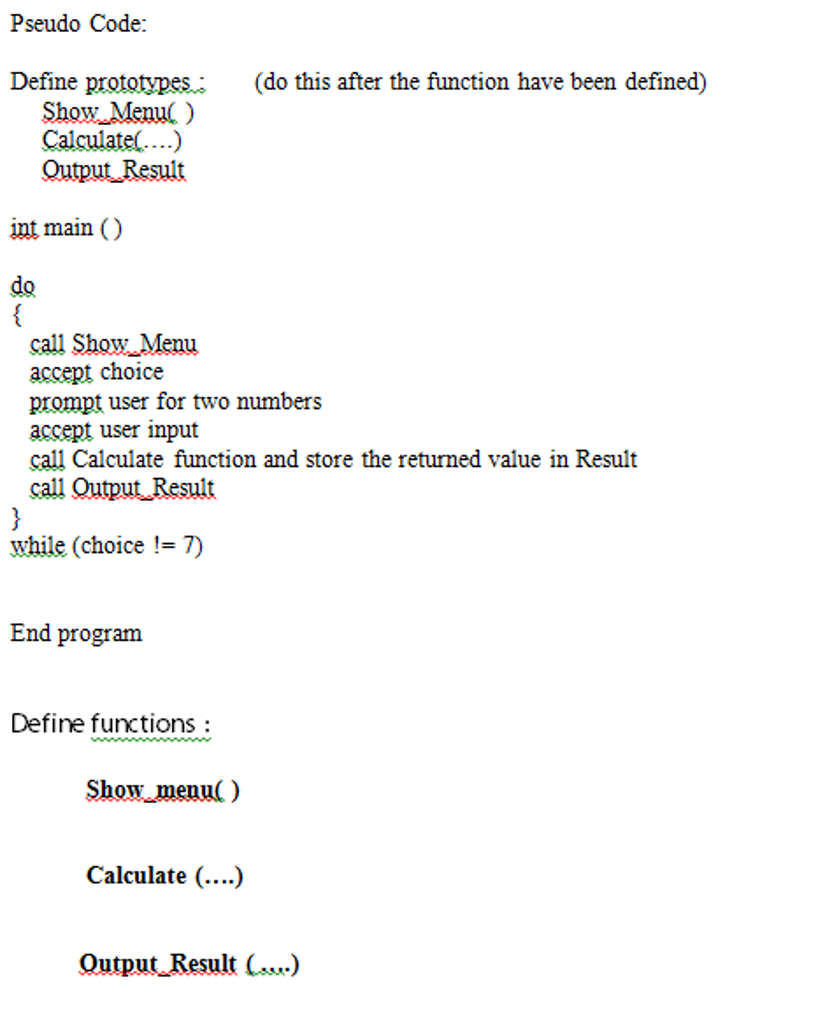 Solved I need help writing a program that Functions like a | Chegg.com