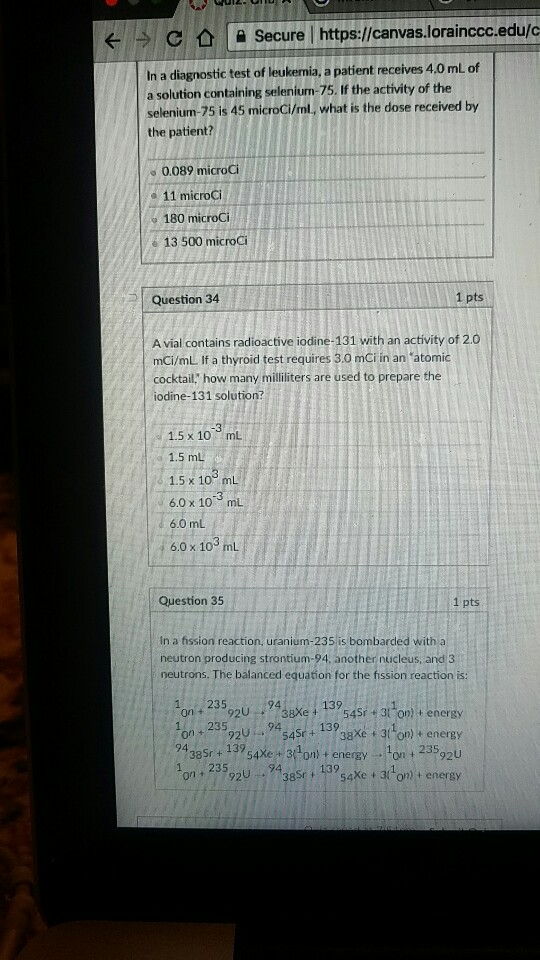Solved ←う | e Secure l https://canvas.lora.nccc.edu/c In a | Chegg.com Solved ←う | e Secure l https://canvas.lora.nccc.edu/c In a | Chegg.com
