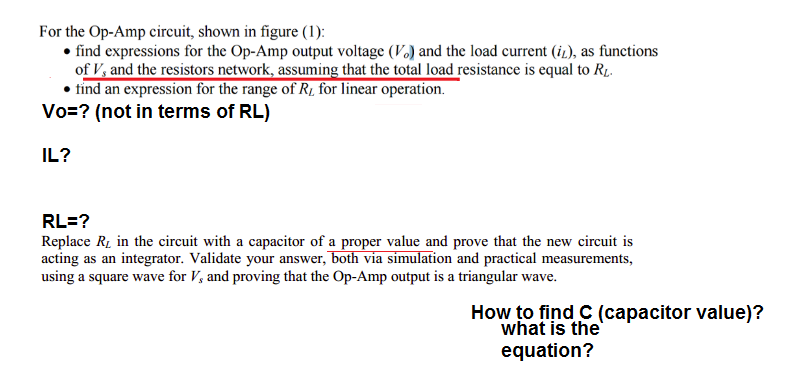 Solved R1 Vt Vs R2 -9V Vo R3 9V VL iL. Figure (1) RL1 RL | Chegg.com