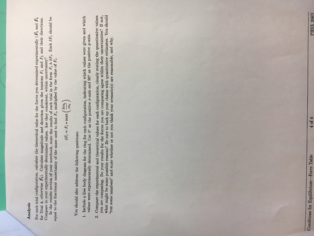 Solved Force Table (Top Center View) Ring Pulley String Mass | Chegg.com