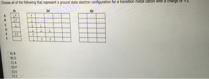 Solved Choose all of the following that represent a ground | Chegg.com