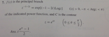For the functions f and contours C in Exercises 1 | Chegg.com