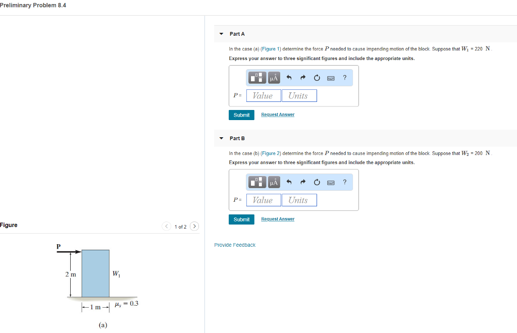 Solved Preliminary Problem 8. Part A In the case (a) (Figure | Chegg.com Solved Preliminary Problem 8. Part A In the case (a) (Figure | Chegg.com