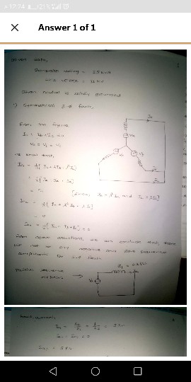 Solved OBLEM (4)- (14 marks) ll a) The three phase currents | Chegg.com