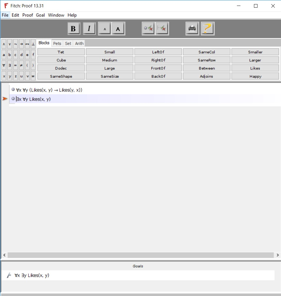 F Fitch: Proof 13.31 File Edit Proof Goal Window Help | Chegg.com