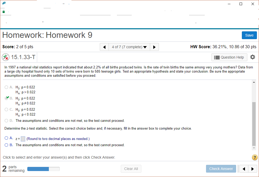 Solved Homework Homework 9 Save Score 1 71 Of 4 Pts 6 Of 7
