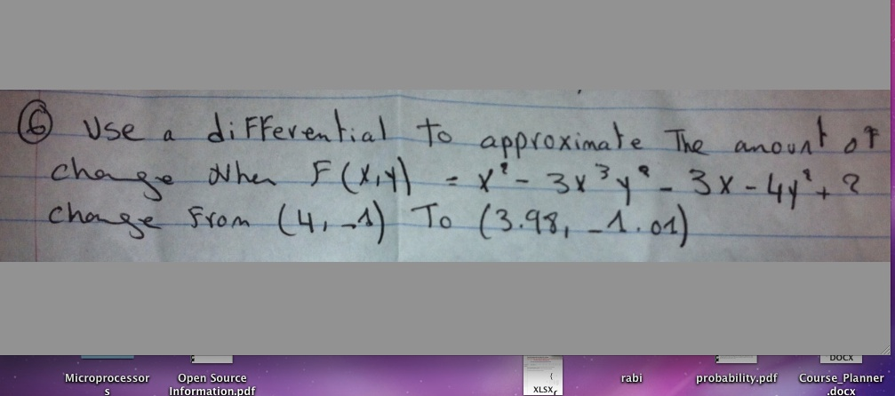 Solved Use a differential to approximate the amount of | Chegg.com