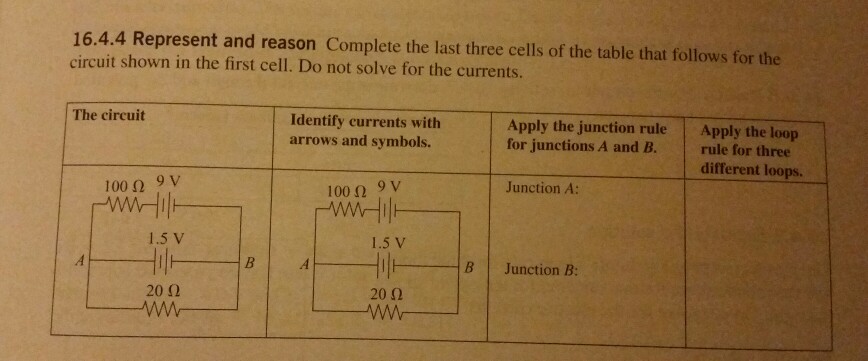 Solved 16.4.4 Represent and reason Complete the last three | Chegg.com