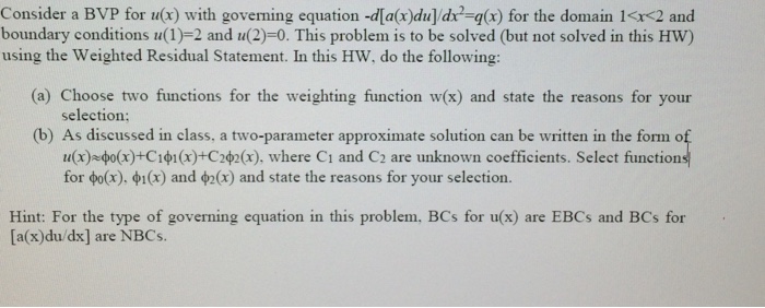 Solved boundary condition | Chegg.com