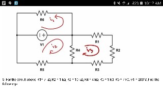 Solved the circuit above, R1= 7 kΩ, R2 = 1 kΩ, R3 = 10 kΩ, | Chegg.com