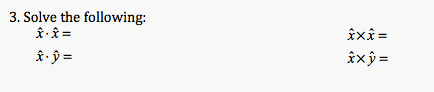 Solved Solve the following: x. x = x times x = x. y = x | Chegg.com