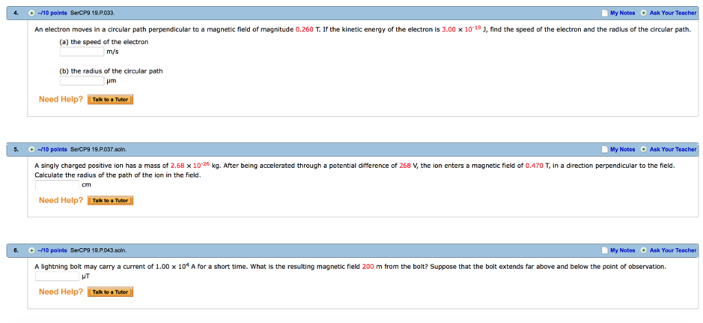 Solved An electron moves in a circular path perpendicular to | Chegg.com