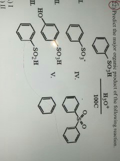 Solved 2) Predict the major organic product of the following | Chegg.com