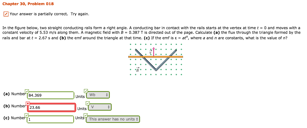 Solved In the figure below, two straight conducting rails | Chegg.com