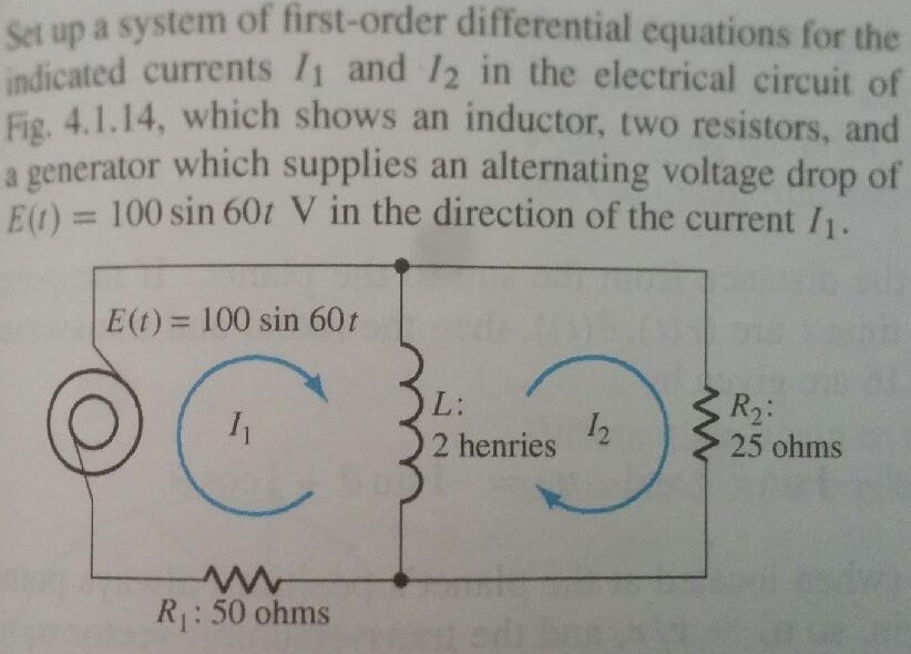 Solved Set up a system of first-order differential equations | Chegg.com