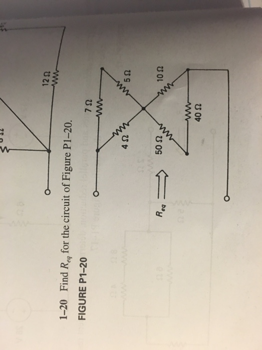 Solved Find R_eq for the circuit of Figure P1-20. | Chegg.com