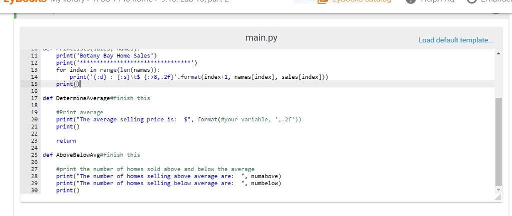 Solved Need the average selling price and number of homes | Chegg.com