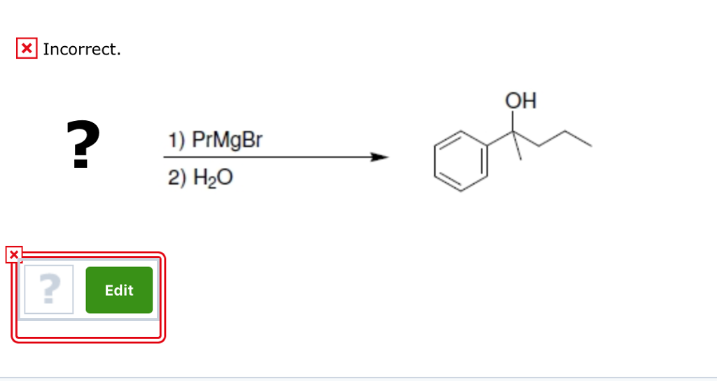 Solved Using a Grignard reaction, show how you could prepare | Chegg.com