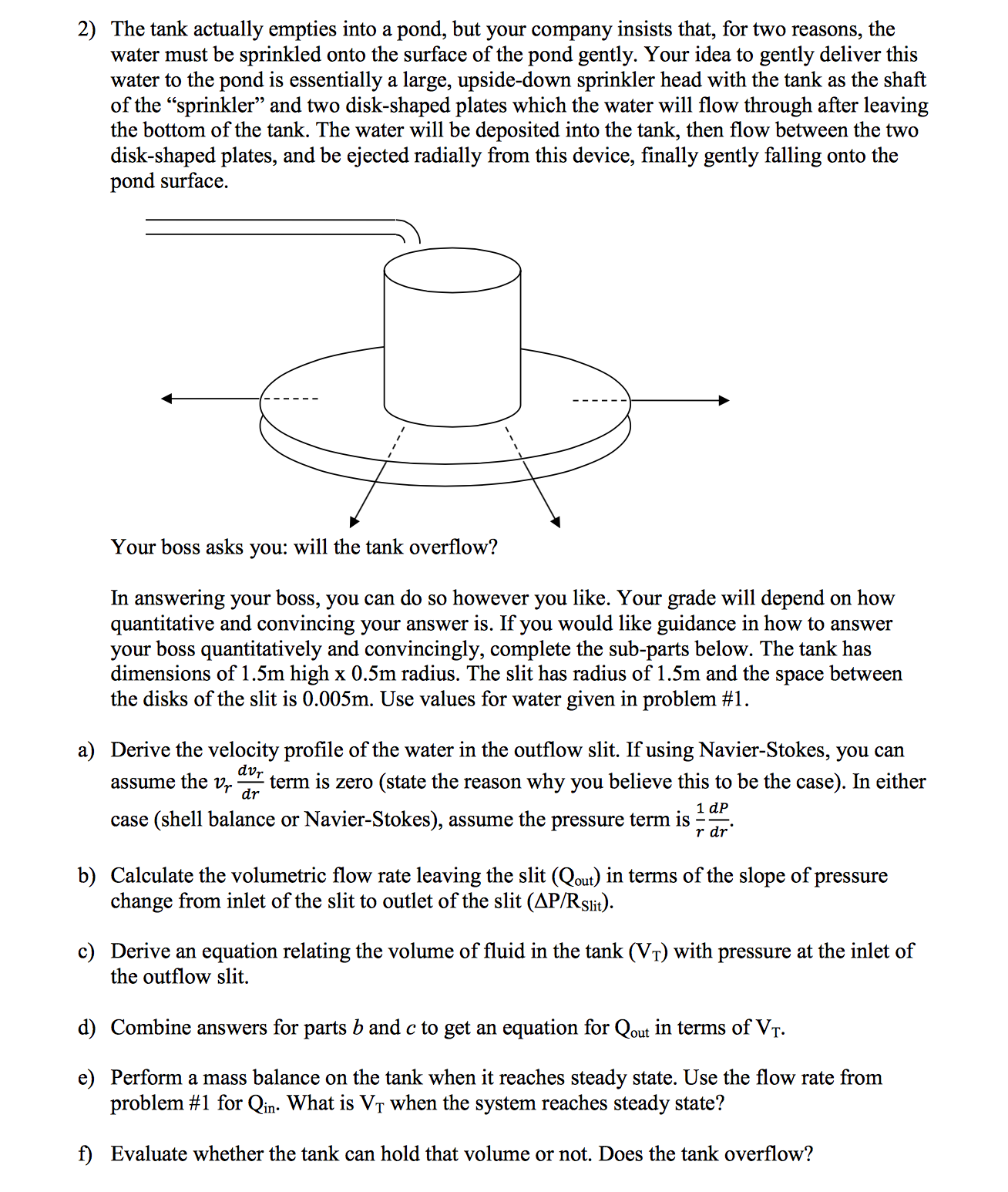 Solved Problem 1 mentioned (flow rate of 0.1m^3 /s ) also | Chegg.com