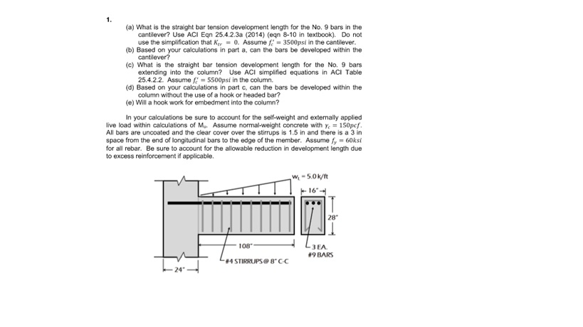Solved (a) What is the straight bar tension development | Chegg.com