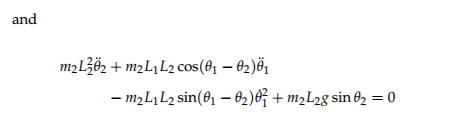 Solved 1. Consider a double pendulum consisting of two | Chegg.com