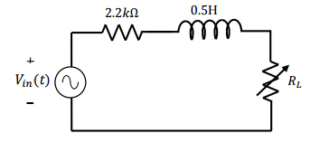 Solved For the circuit shown, find the expression for the | Chegg.com