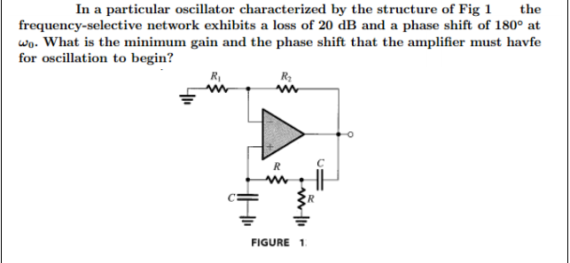 Solved In a particular oscillator characterized by the | Chegg.com