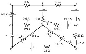 Solved A multiloop circuit is shown in the figure. Some | Chegg.com