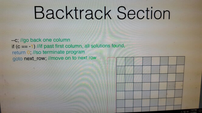 Solved . Complete 1D 8 Queens coding, and print out how many | Chegg.com