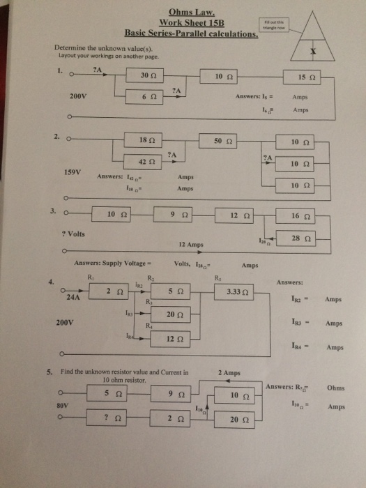 Solved Determine the unknown values(s). Layout your workings | Chegg.com
