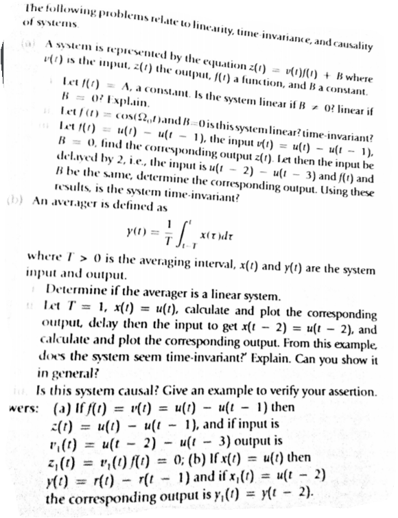 Solved The following problems relate to linearly time | Chegg.com