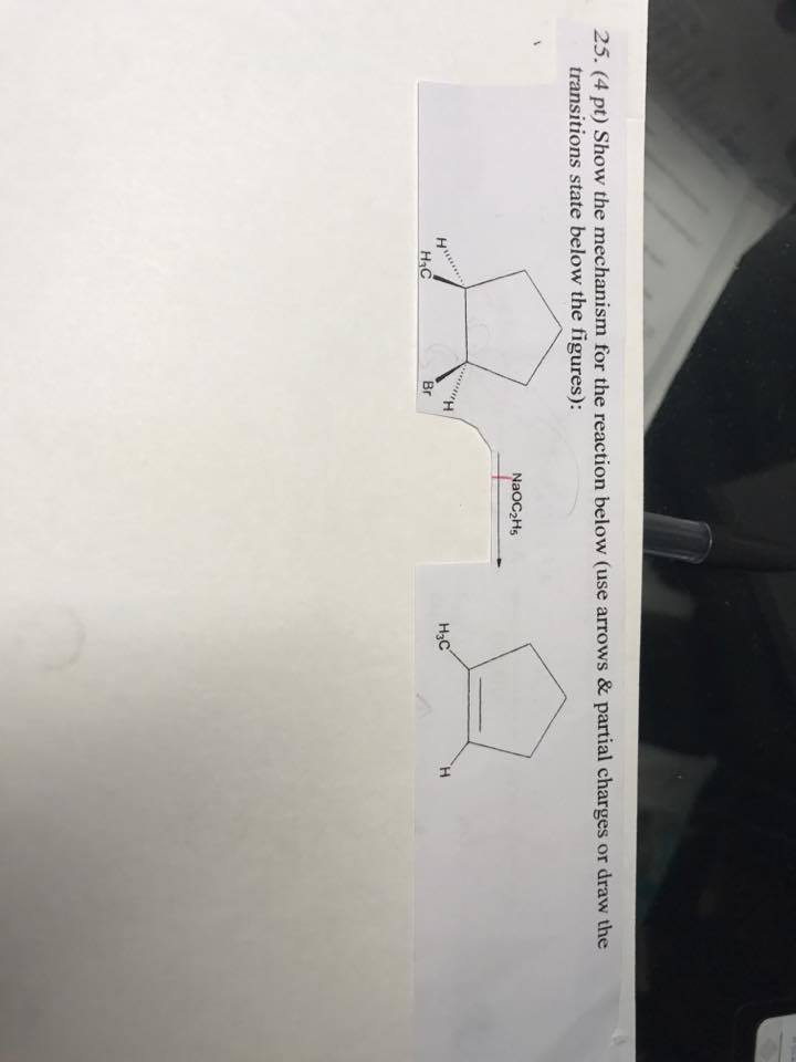 Solved Show the mechanism for the reaction below (use arrows | Chegg.com